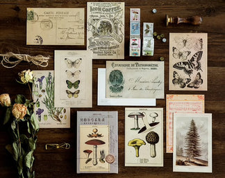 Vintage Nature Postcards by MO•Card – Wintertime Crafts