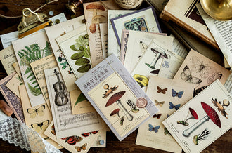 Vintage Nature Postcards by MO•Card – Wintertime Crafts